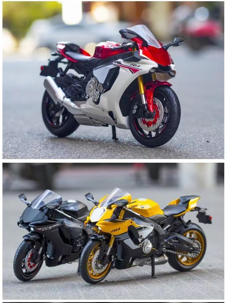 Yamaha YZF-R1 1:12 Motorcycle Model Toy